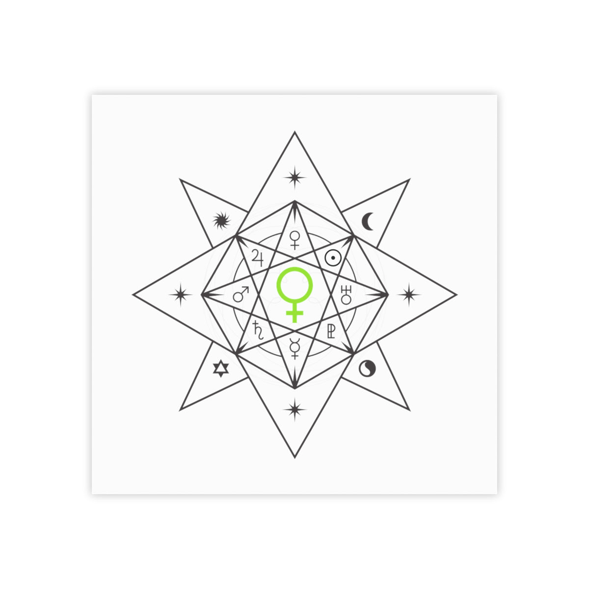 Venus Sigil Post-it® Notes/ Mini Petitions – The Hood Botanica